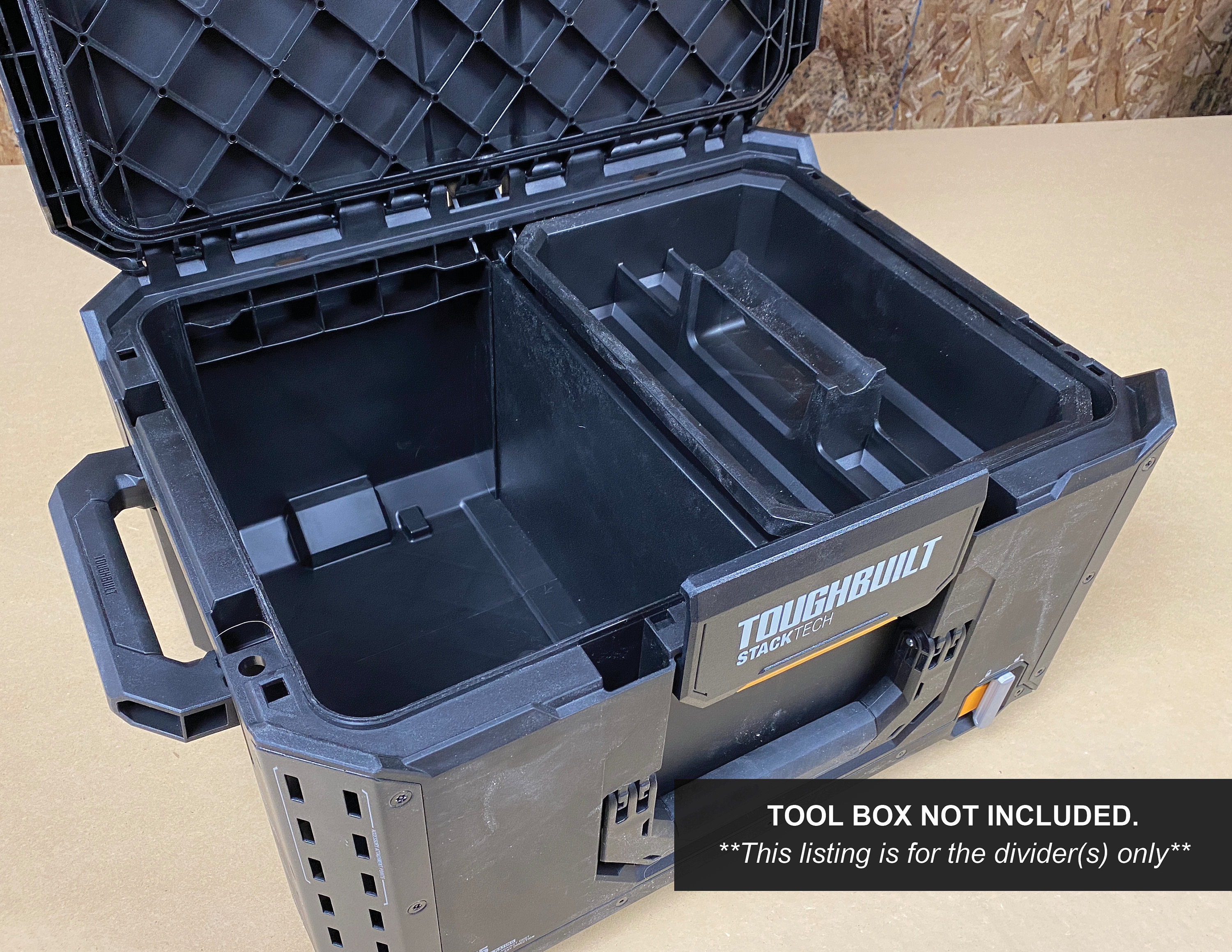 Divider for Toughbuilt Stacktech Large Tool Box - Tools/case NOT ...