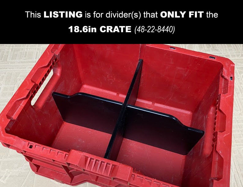 Divider for Milwaukee Packout Crate, Milwaukee Packout Crate Mods ...