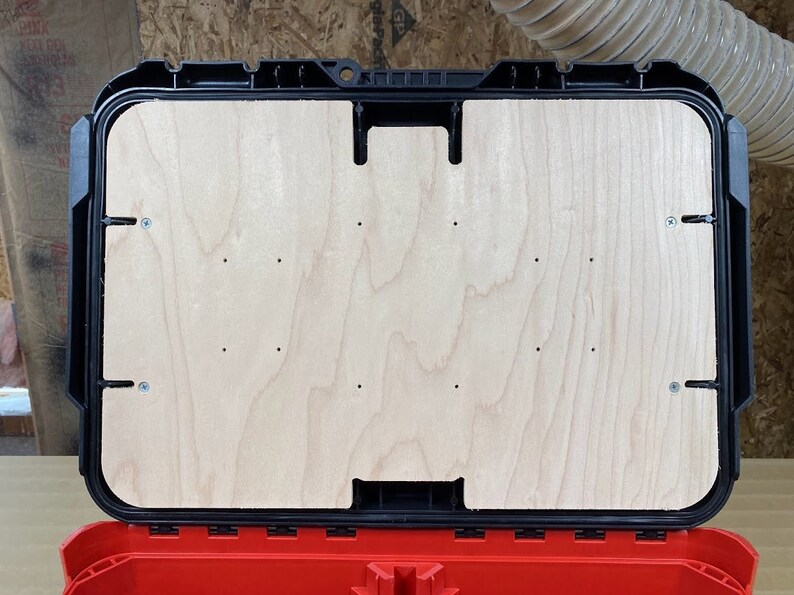XL Packout Tool Box Lid Mounting Plate Milwaukee Packout - Etsy