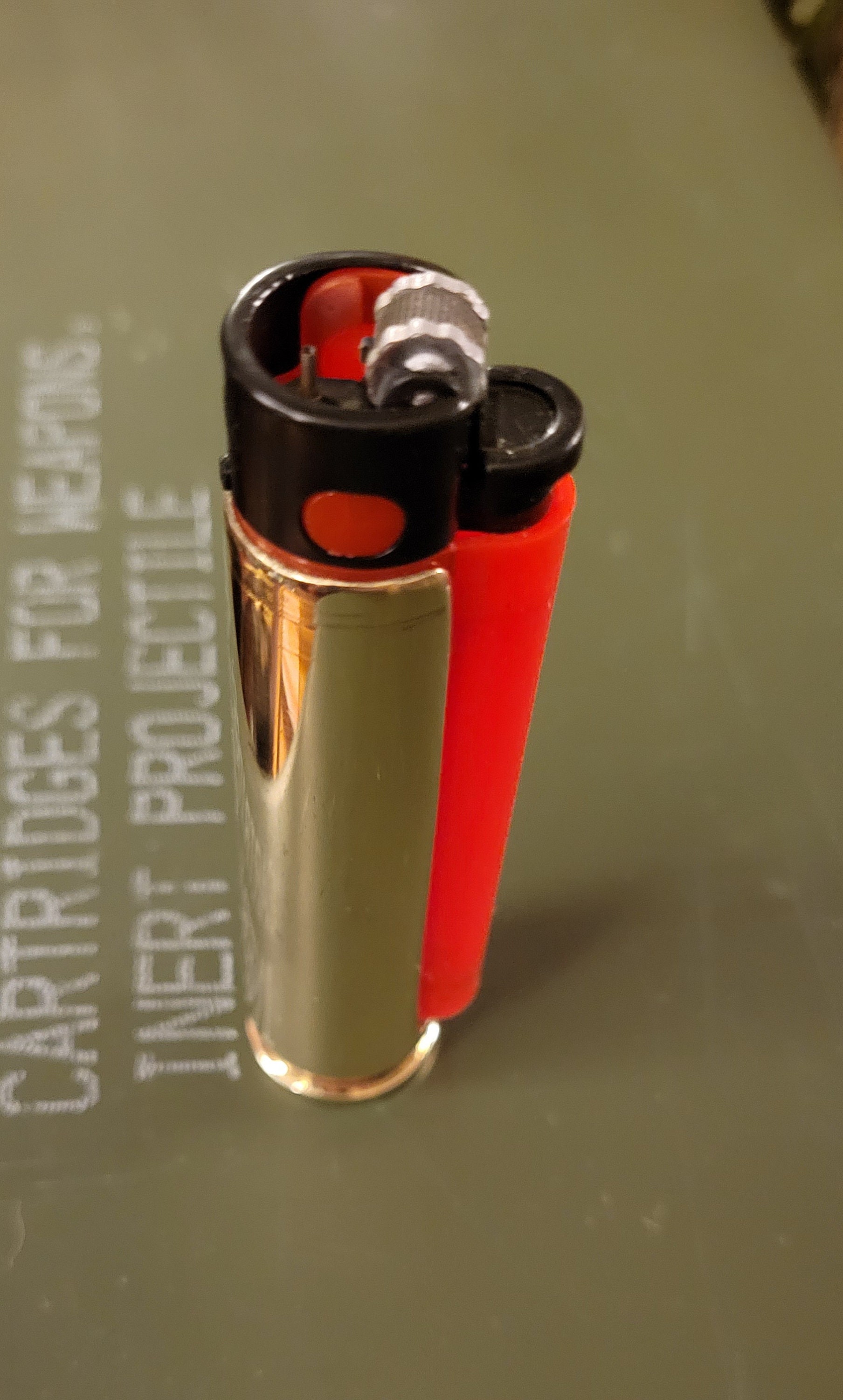 Custom .50 Cal BMG Lighter Case With New Butane Lighter. - Etsy