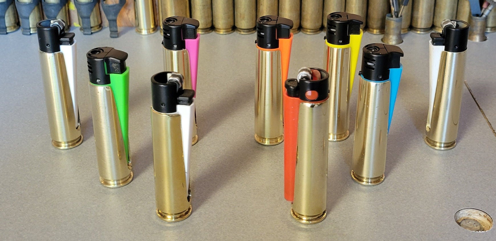 Custom .50 Cal BMG Lighter Case With New Butane Lighter. - Etsy