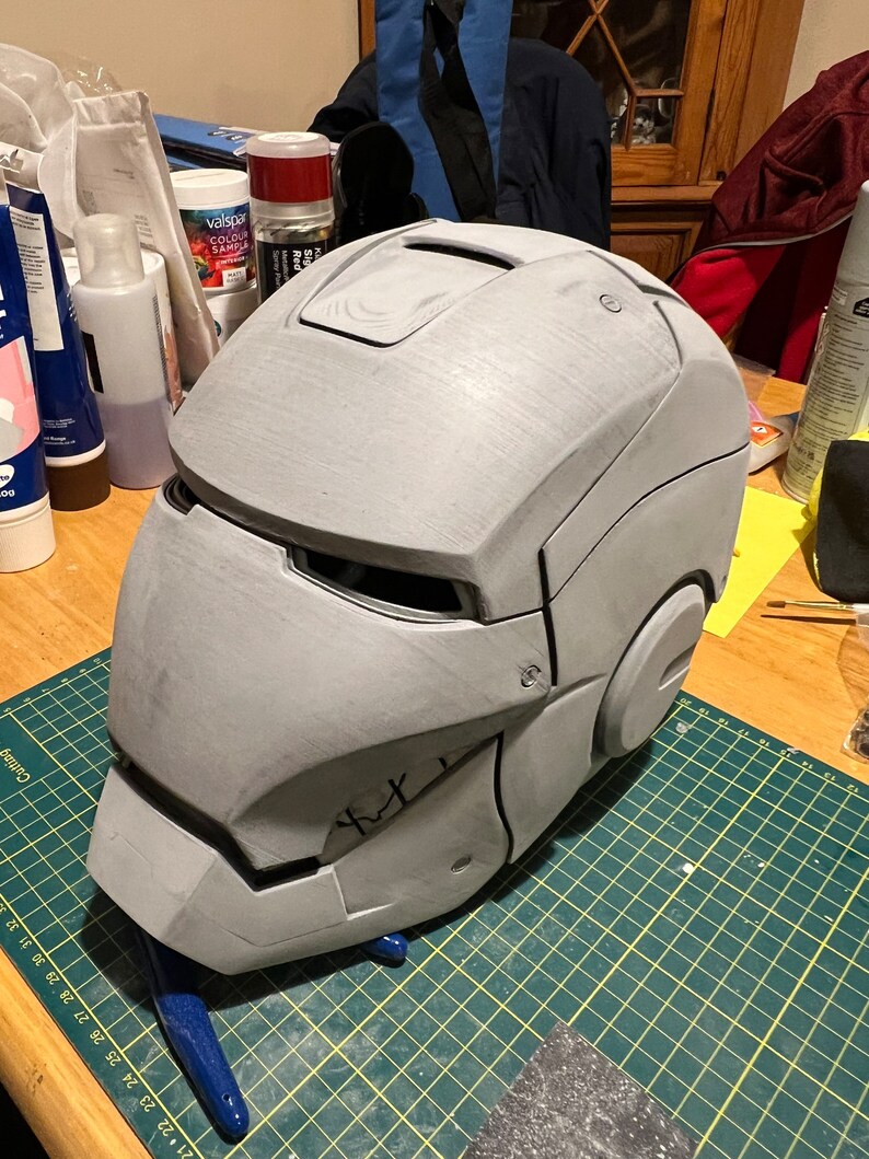 MK3 Iron Man Helmet - Etsy