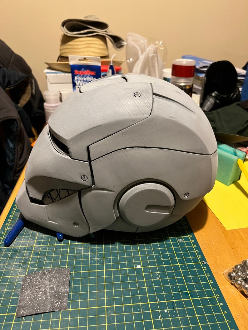 MK3 Iron Man Helmet - Etsy