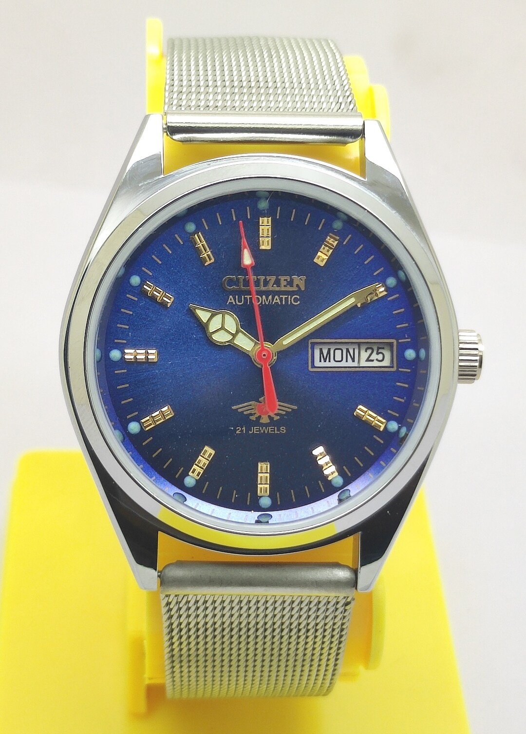 Rare 1990s Vintage Citizen Mechanical Automatic Mens Wrist - Etsy