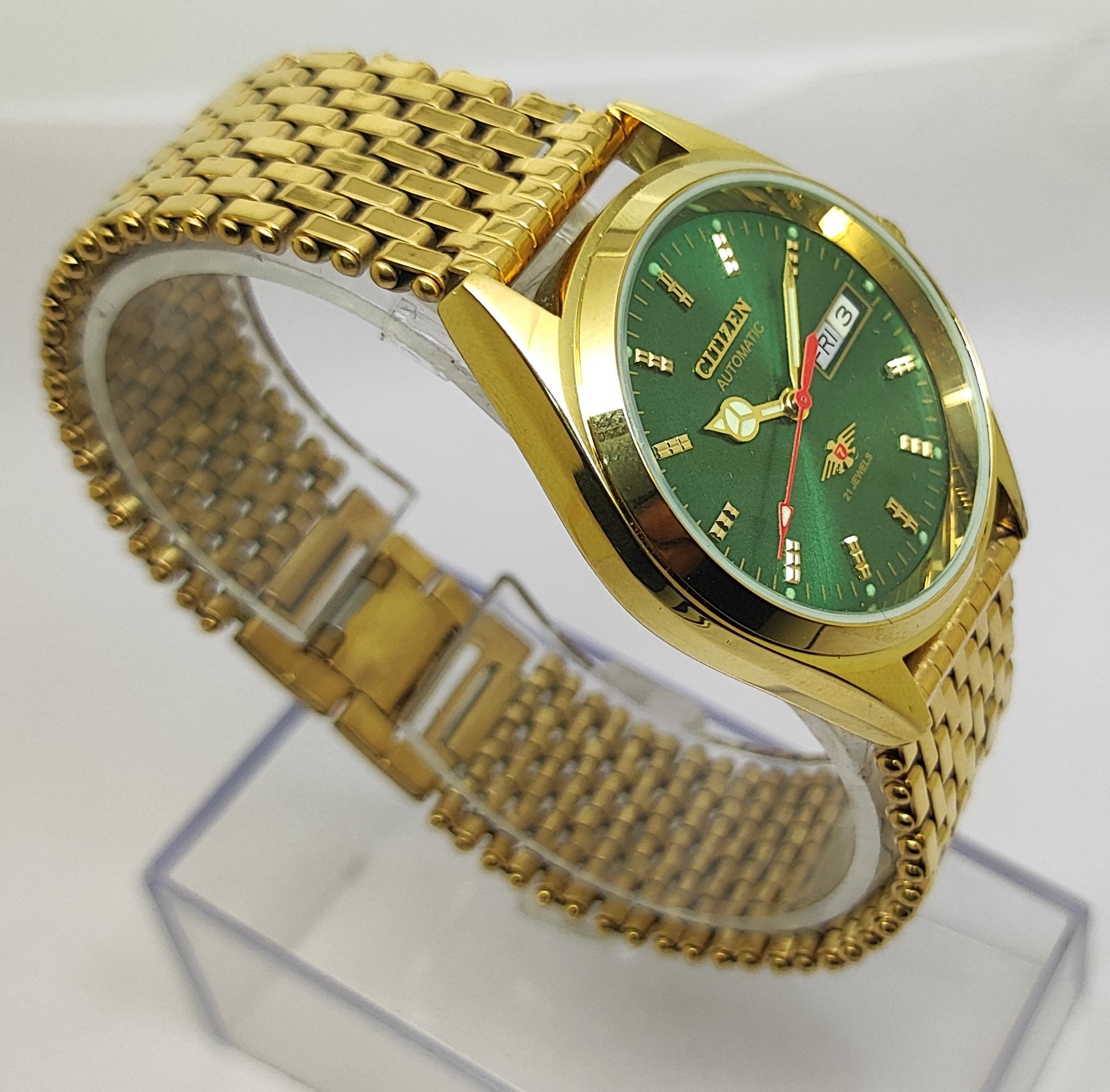 Rare 1990s Vintage Citizen Mechanical Automatic Mens Wrist - Etsy