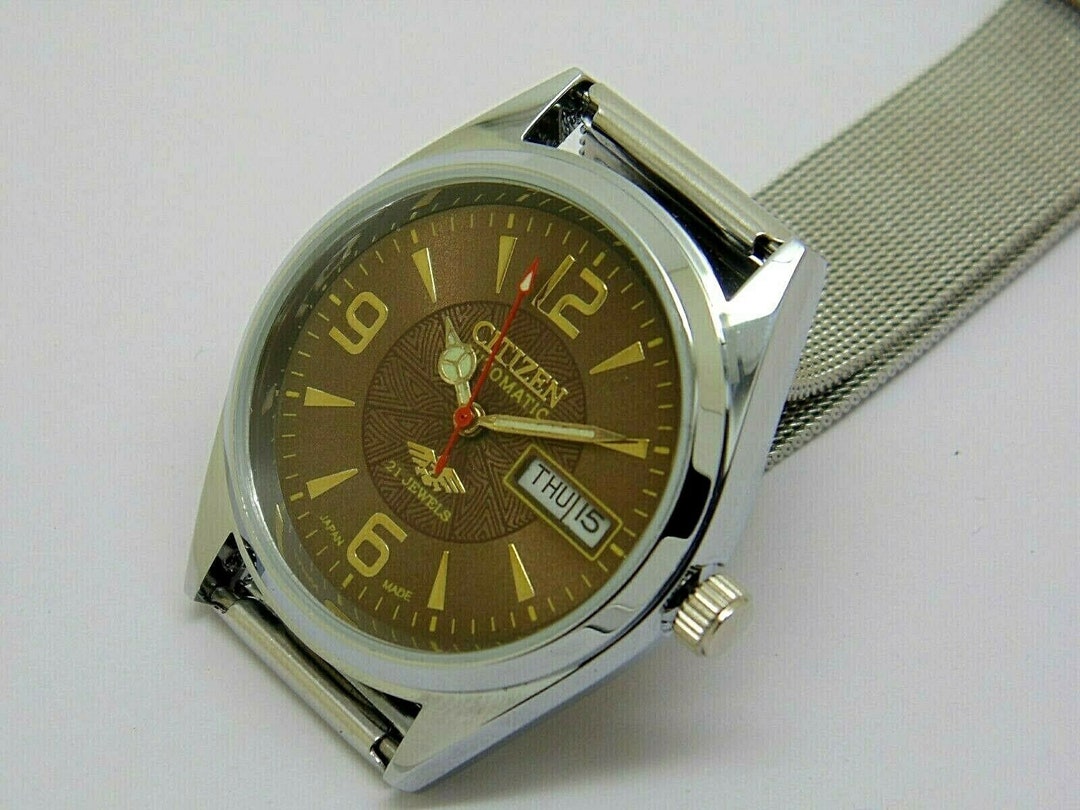 Rare 1990s Vintage Citizen Mechanical Automatic Mens Wrist - Etsy