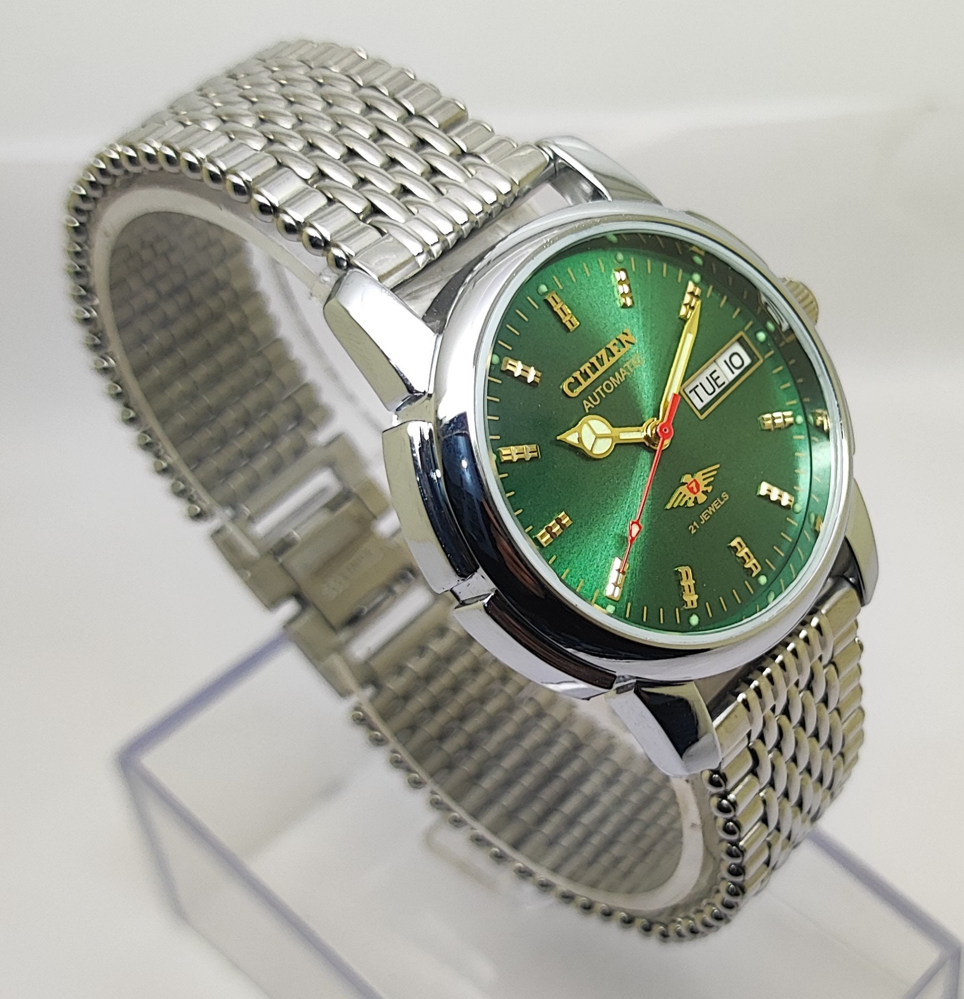 Rare 1990s Vintage Citizen Mechanical Automatic Mens Wrist - Etsy