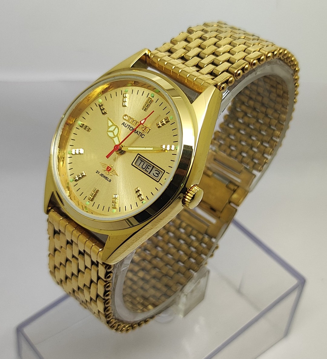 Rare 1990s Vintage Citizen Mechanical Automatic Mens Wrist - Etsy