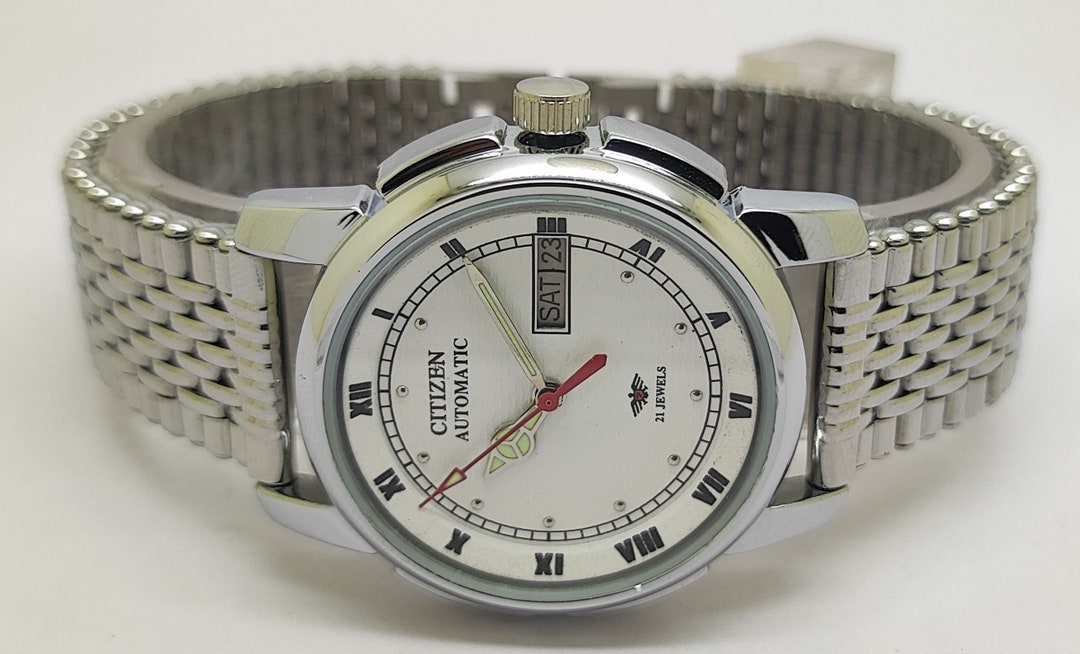 Rare 1990s Vintage Citizen Mechanical Automatic Mens Wrist - Etsy