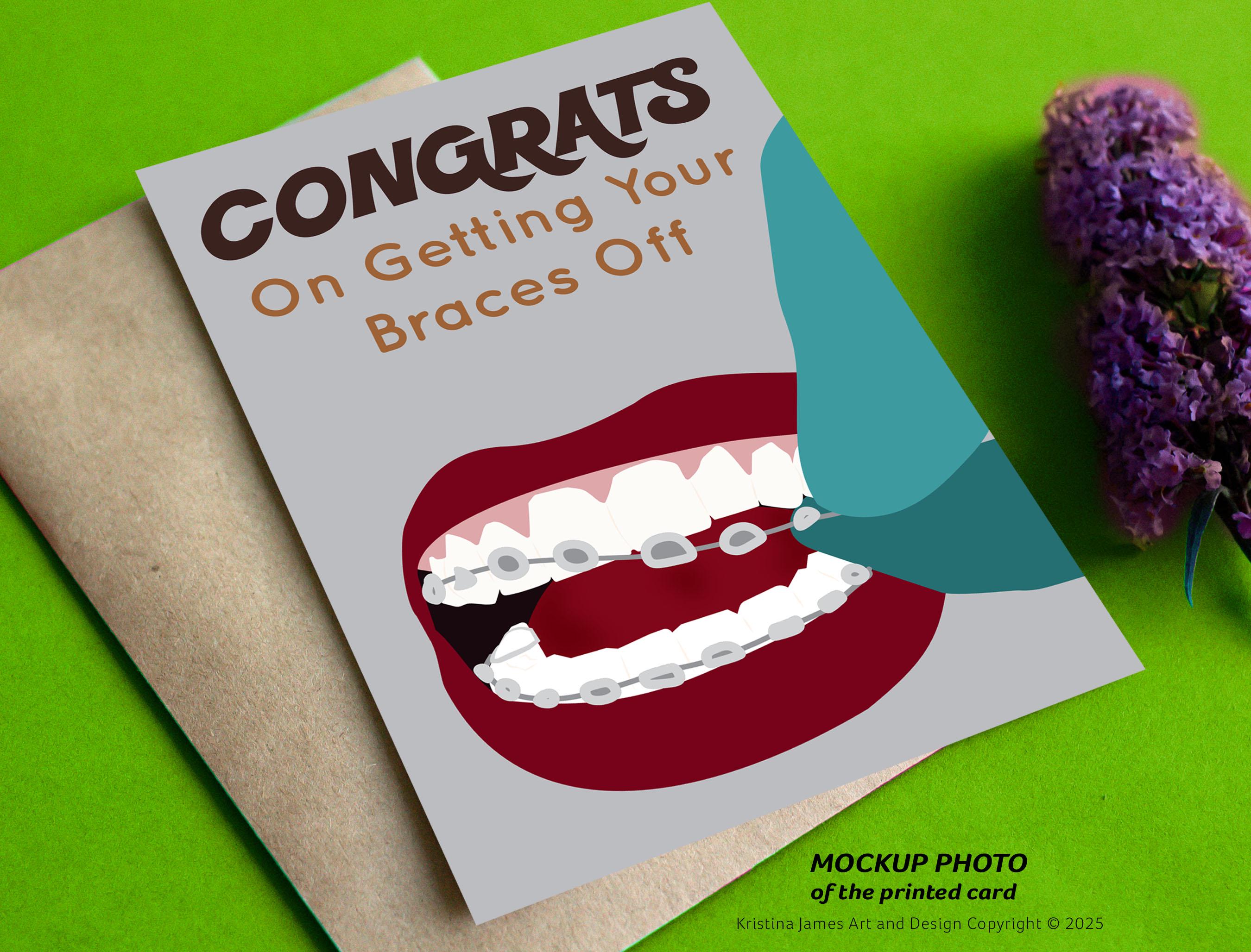 Braces Off Clipart