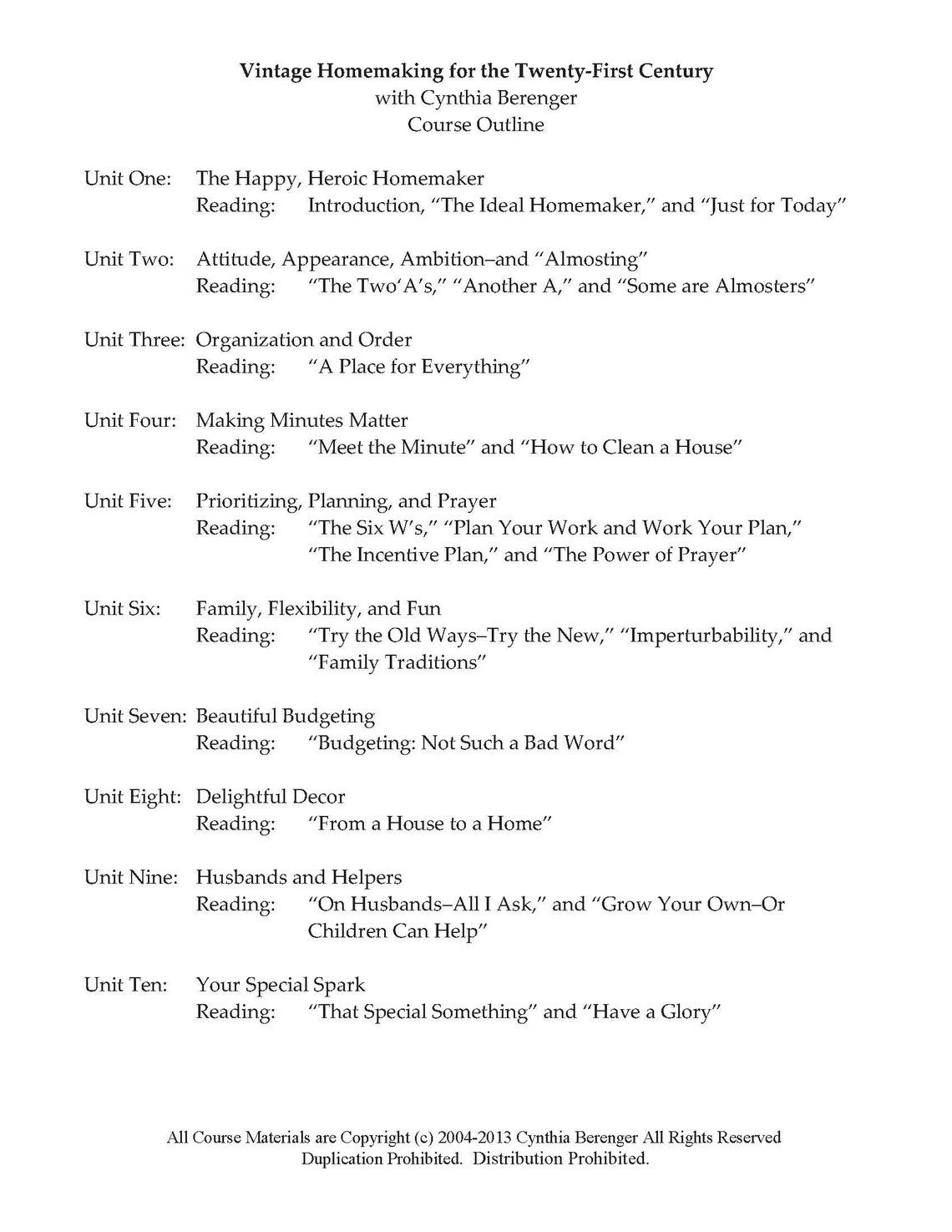 Vintage Homemaking for the 21st Century Recorded Class - Etsy