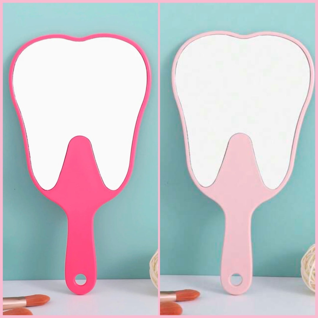 Mini Portable Tooth Shaped Mirror - Etsy