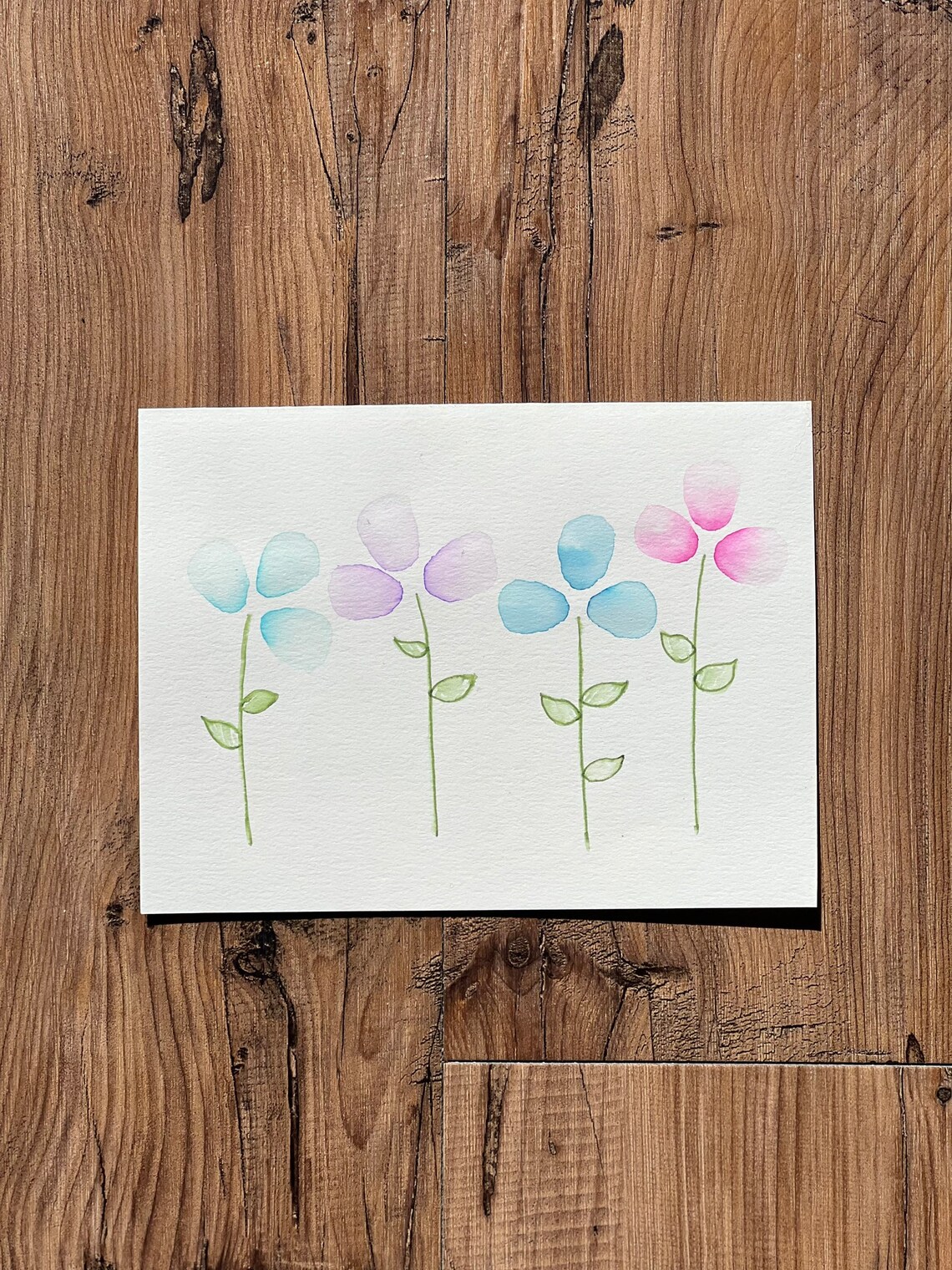 Hand Painted Watercolor Greeting Cards - Etsy