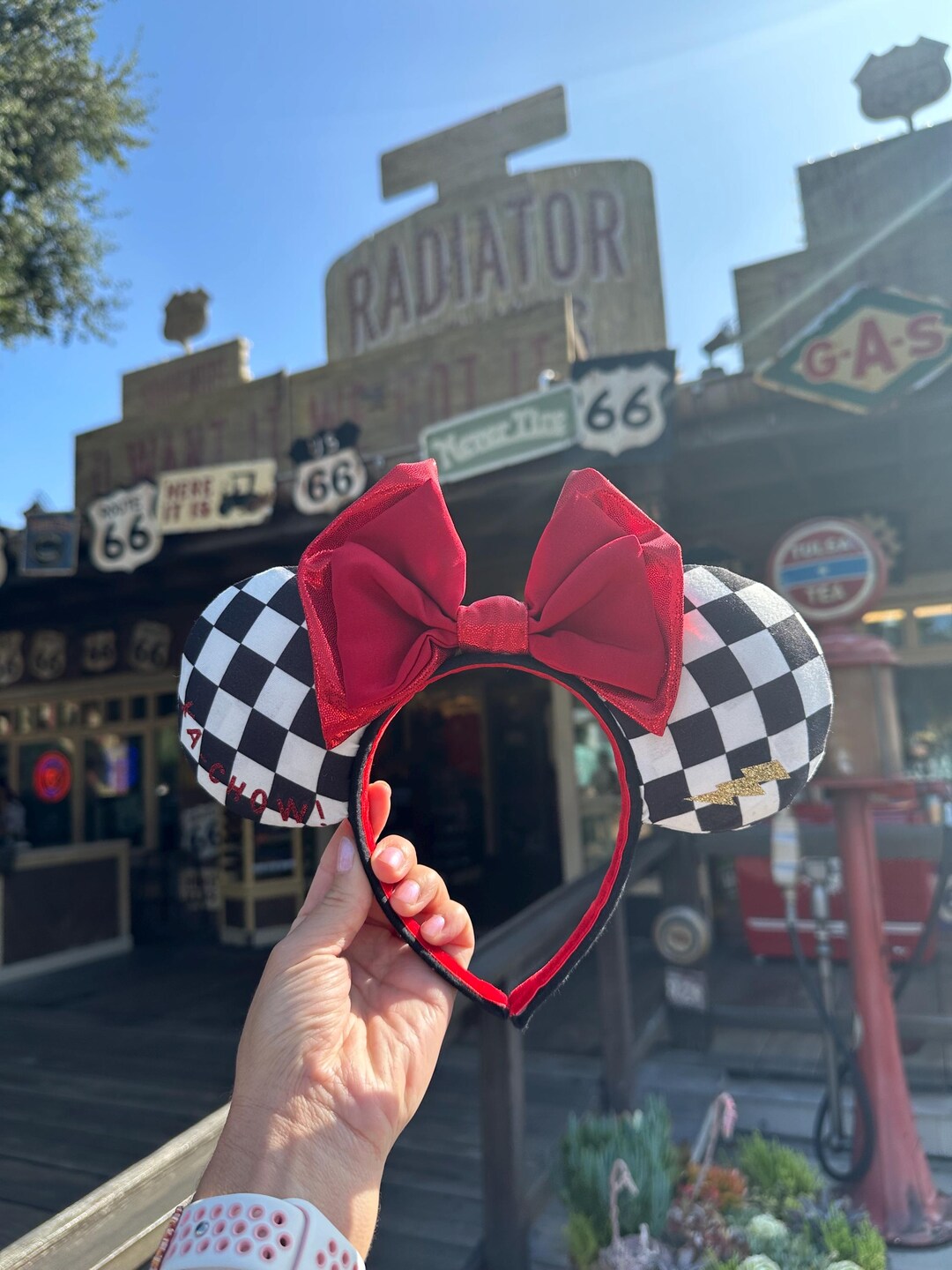 Cars Mouse Ears | Lightening Mcqueen Disney Ears | Ka Chow Minnie Mouse ...