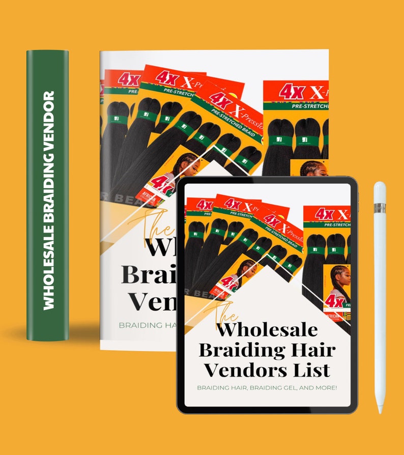 The Ultimate Hair Braiding List - Etsy