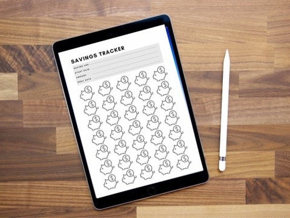 Printable List Daily Money Tracker Printable Modern Money - Etsy