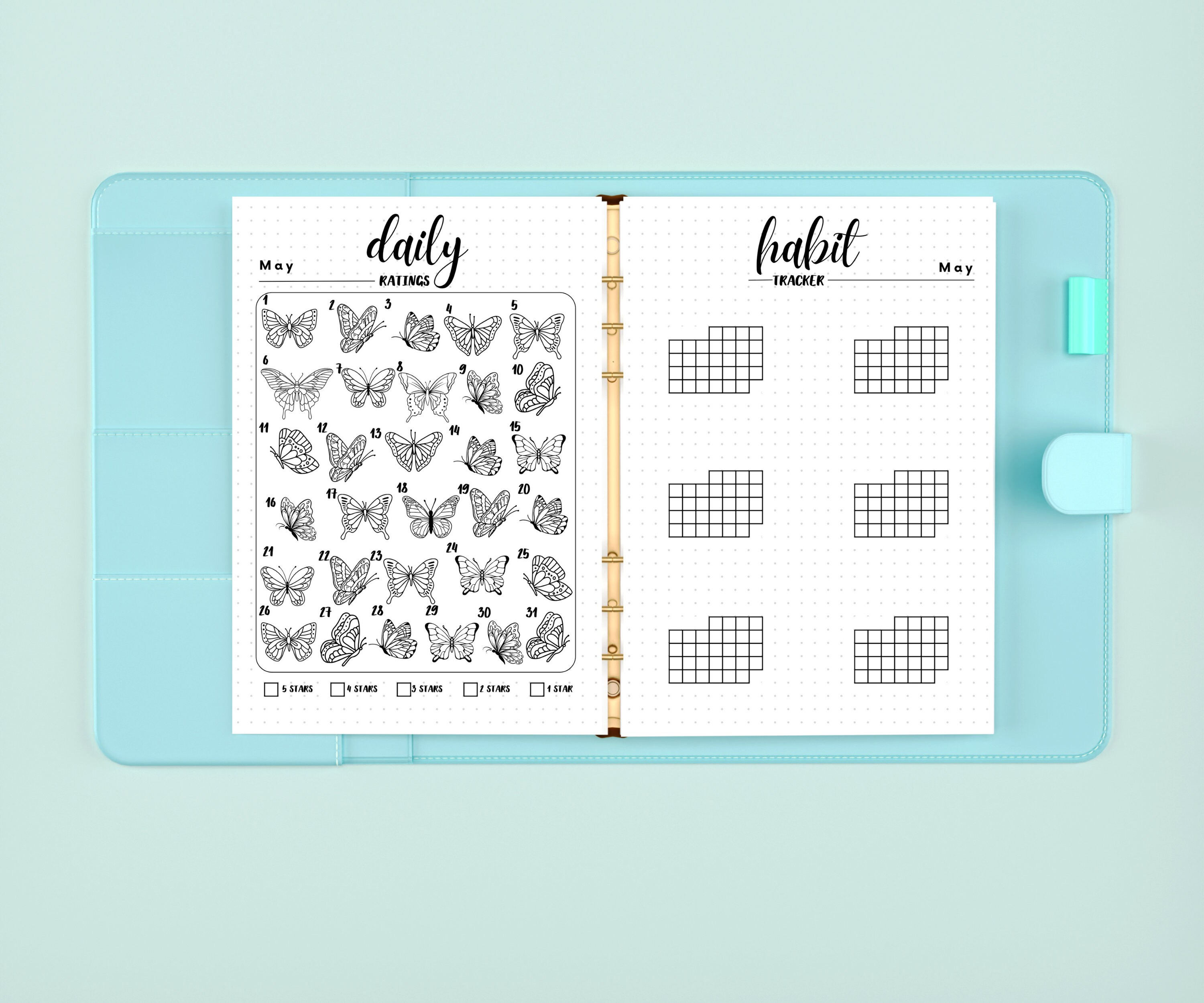Printable 2024 Bullet Planner Template Bundle | Annual 2024 Planner ...