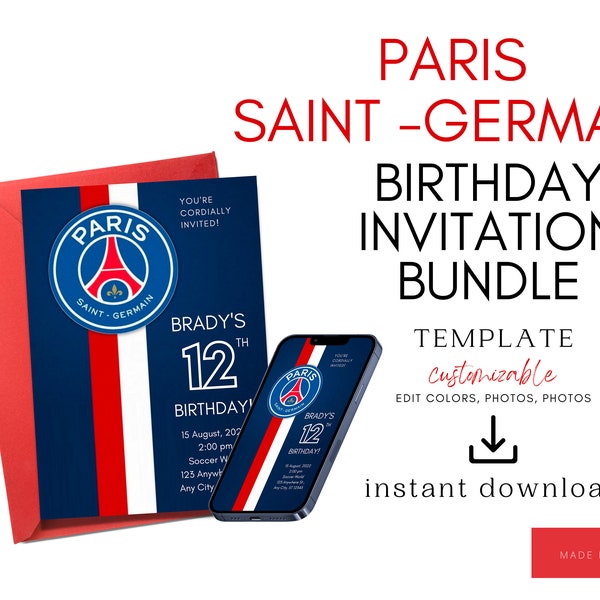 Paris Saint Germain - Etsy
