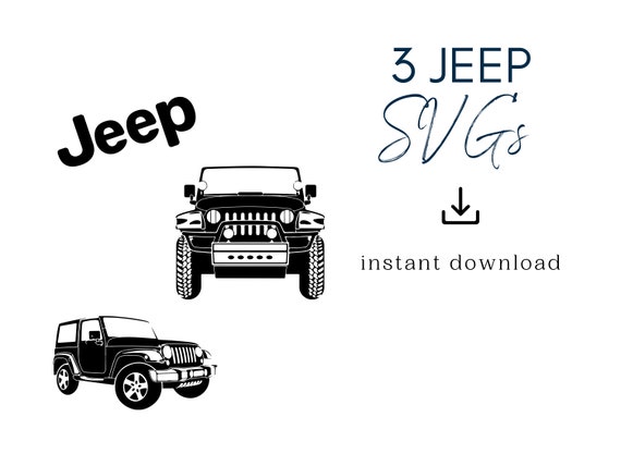 Jeep SVG Files Jeep SVG DECOR - Etsy