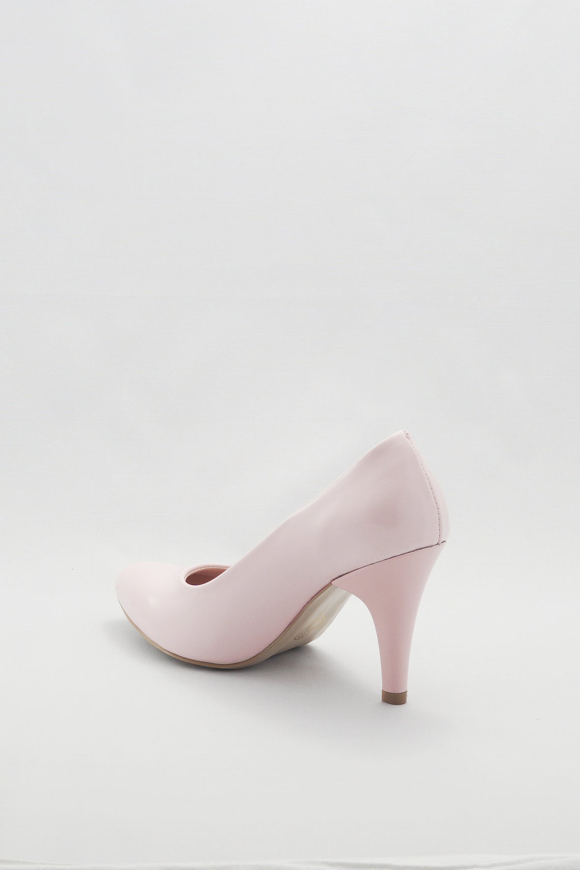 Powder Matte Shoes/wedding Shoes/ Comfortable Heels/ Thin Heels ...