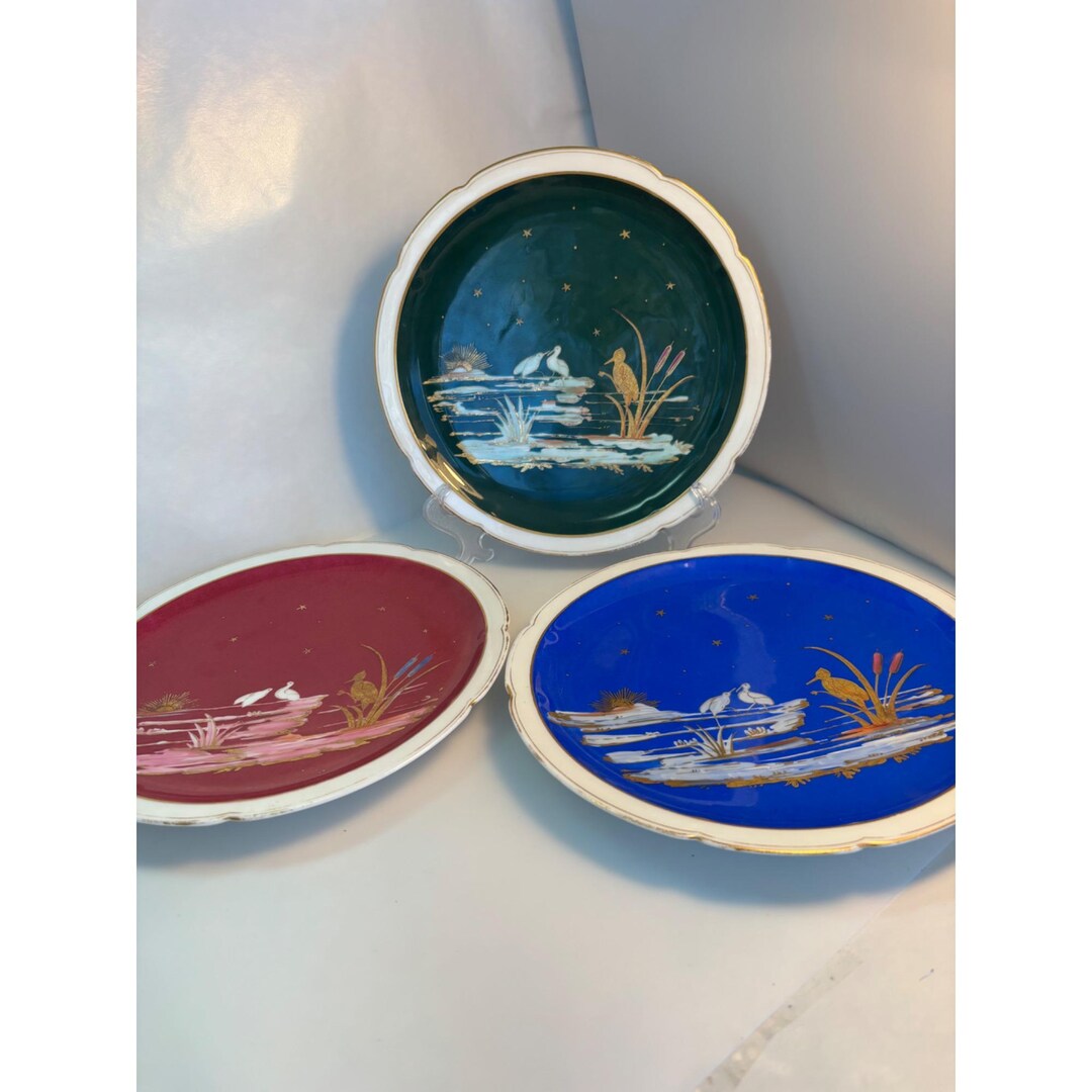 1 Antique CFH Haviland Limoges 9” Plates Made in France ( 1882 to 1900 ...