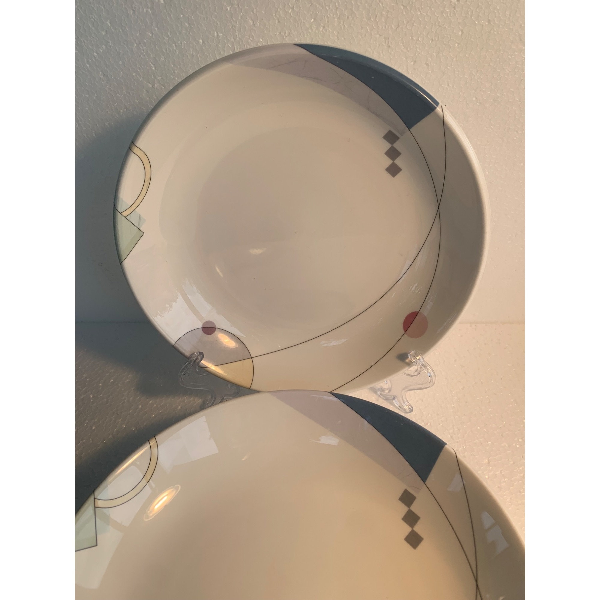 Vtg Mikasa Optima Space Center Set of 4 China Soup or Salad Bowls 9 Inches - Etsy