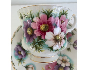 Cosmos Tea Cup - Etsy