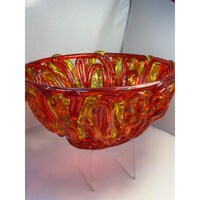 Vintage 1970's Smokey Lucite String Art Paul Secon Swag Lamp - Etsy
