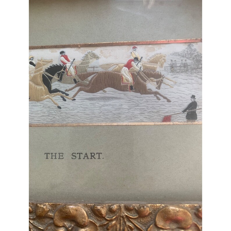 1870s Silk Stevengraph in Antique Frame Original 1870's - Etsy