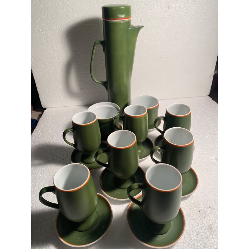 MCM 60s Schmid Lagardo Coffee Set 19 Pieces - Etsy