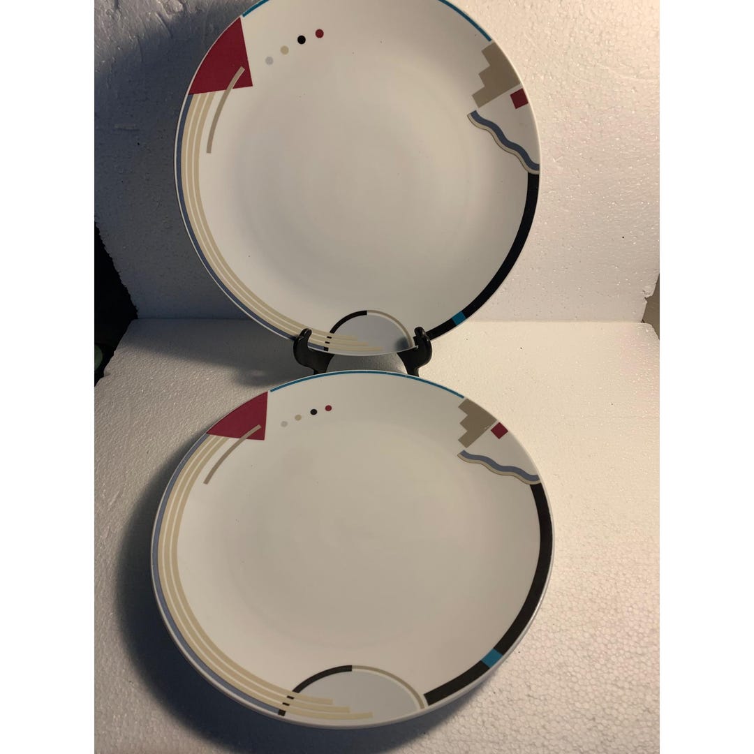 2 Vtg Super Nova Attitudes MCM Dinner Plates - Etsy