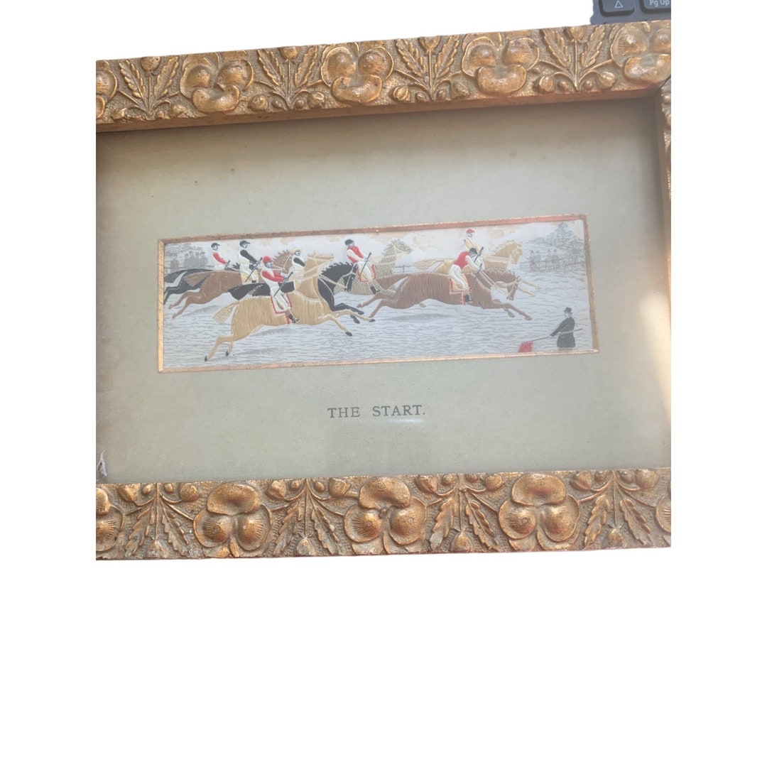 1870s Silk Stevengraph in Antique Frame Original 1870's - Etsy