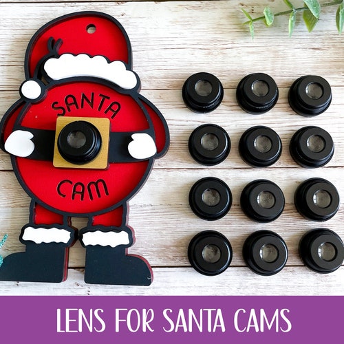 Santa Cam Lens for Ornaments Christmas Santa Camera Lens - Etsy