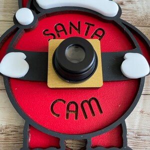 Santa Cam Svg, 2025 Christmas Ornaments Svg, Christmas Laser File ...