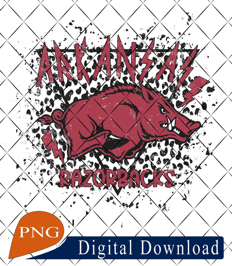 Arkansas Mascot PNG Sublimation Instant Download Designs - Etsy