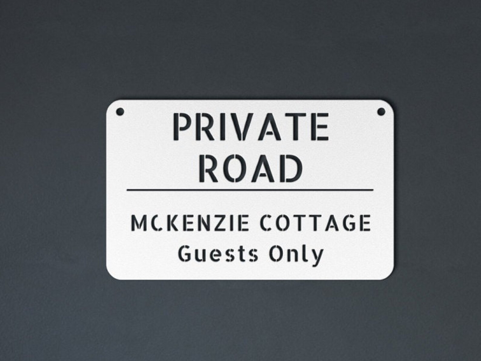 Custom Private Road Sign, Guests Only Road Sign, Custom Street Sign ...