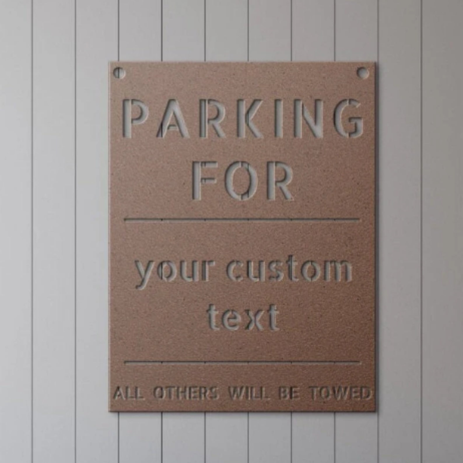 Custom Private Parking Sign, Parking Reserved Sign, Personalized ...