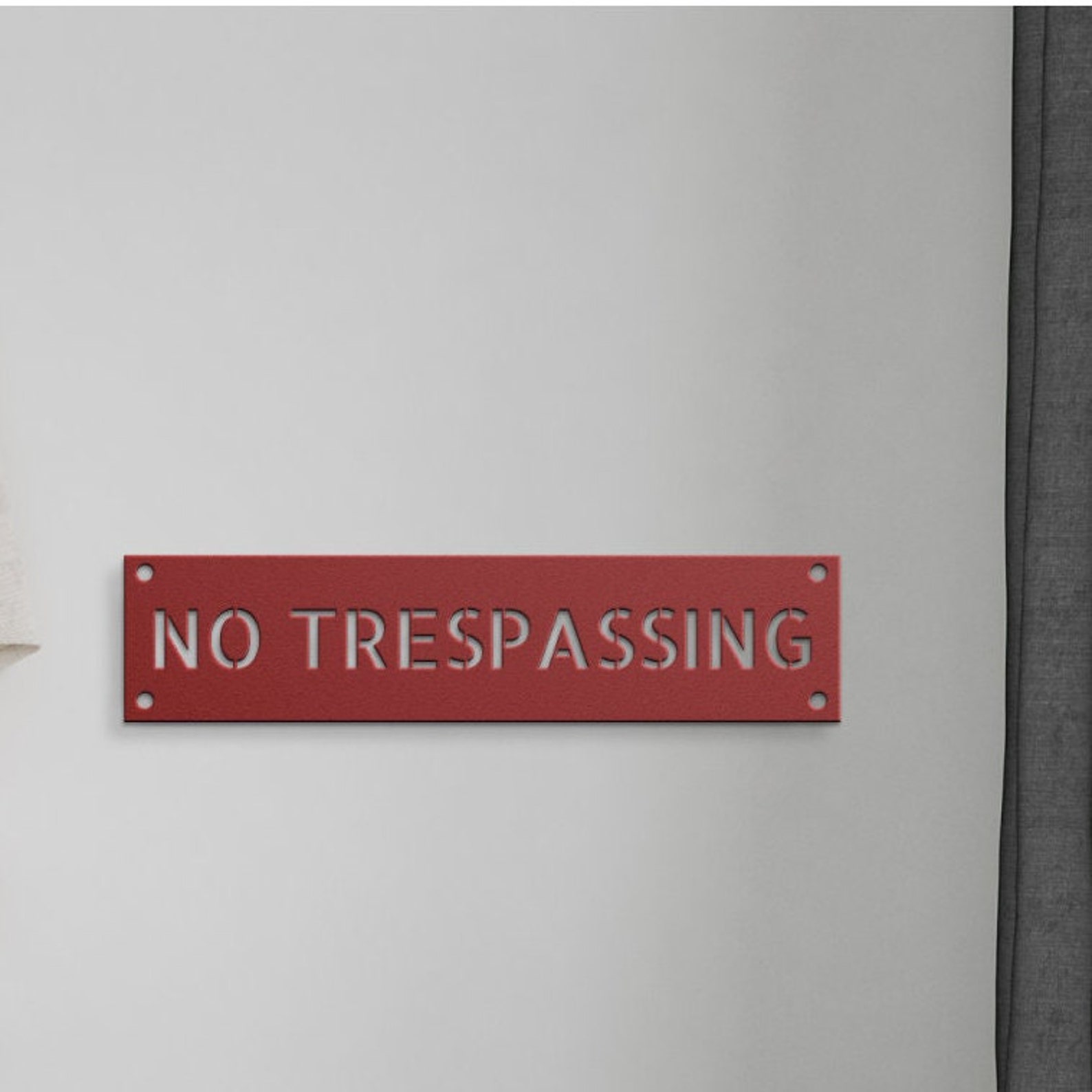 Custom No Trespassing Sign Metal Private Property Sign - Etsy