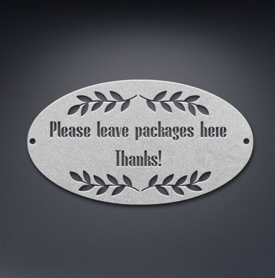 Custom Leave Packages Here Sign, Parcel and Delivery Sign, Drop ...