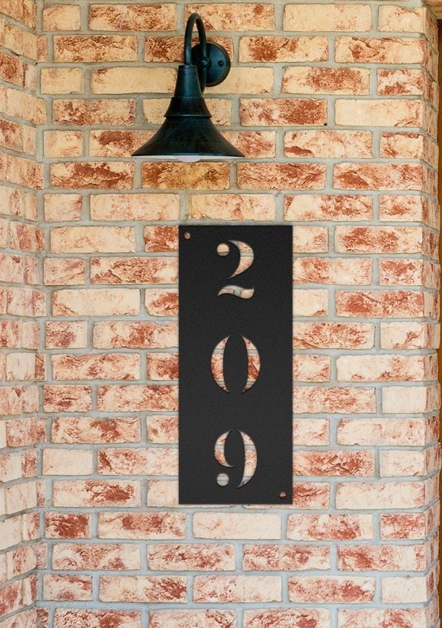 Personalized Metal Address Sign, Metal Address Sign, Metal Address ...