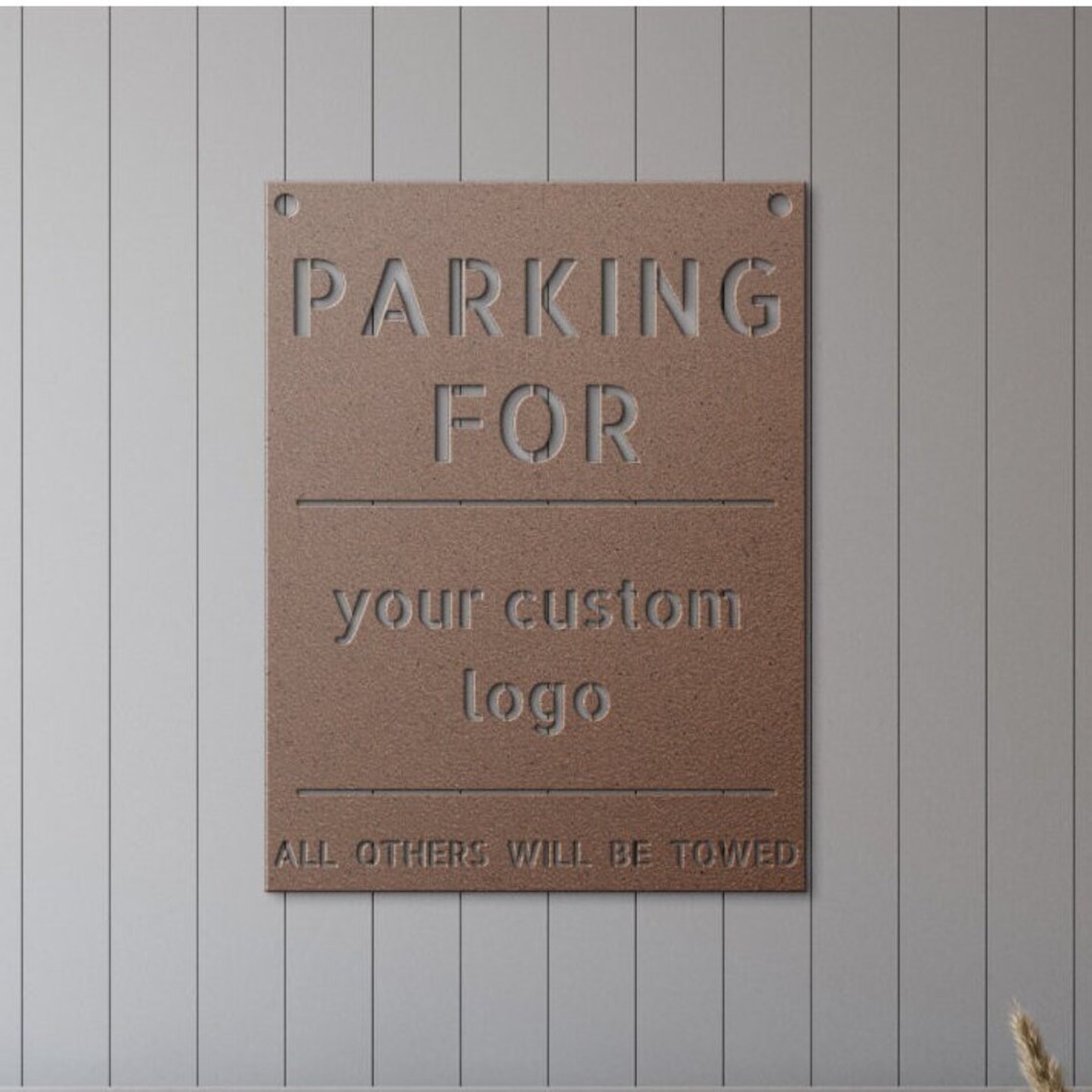 Parking for Sign With Custom Logo, Custom Logo Private Parking Sign ...