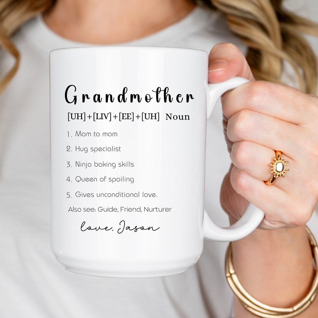 Personalized Grandmother Definition, Gift for Grandma, Grandma Gift ...