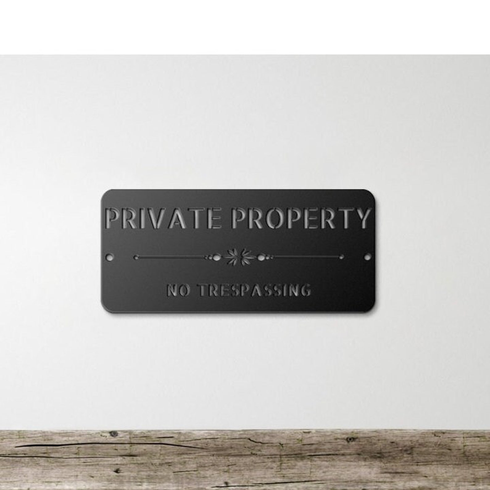 Custom Private Property Sign No Trespassing Metal Private - Etsy