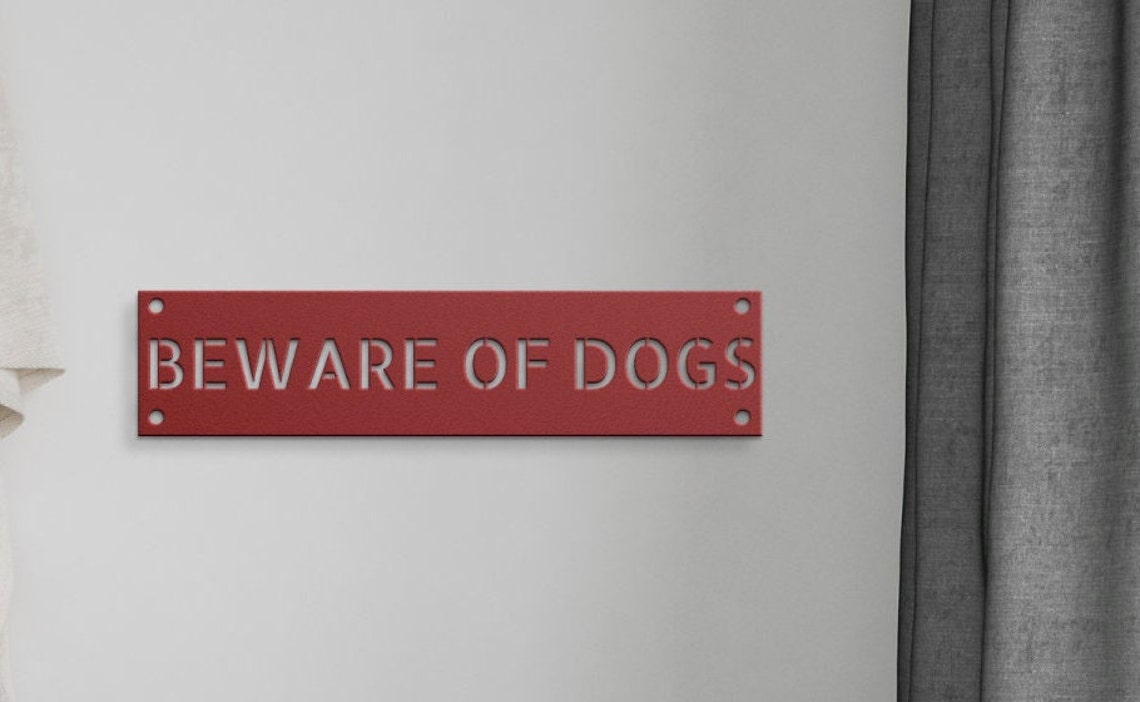 Beware of Dogs Sign, Beware of Dog Sign, Gate Sign, Porch Sign, Dog ...