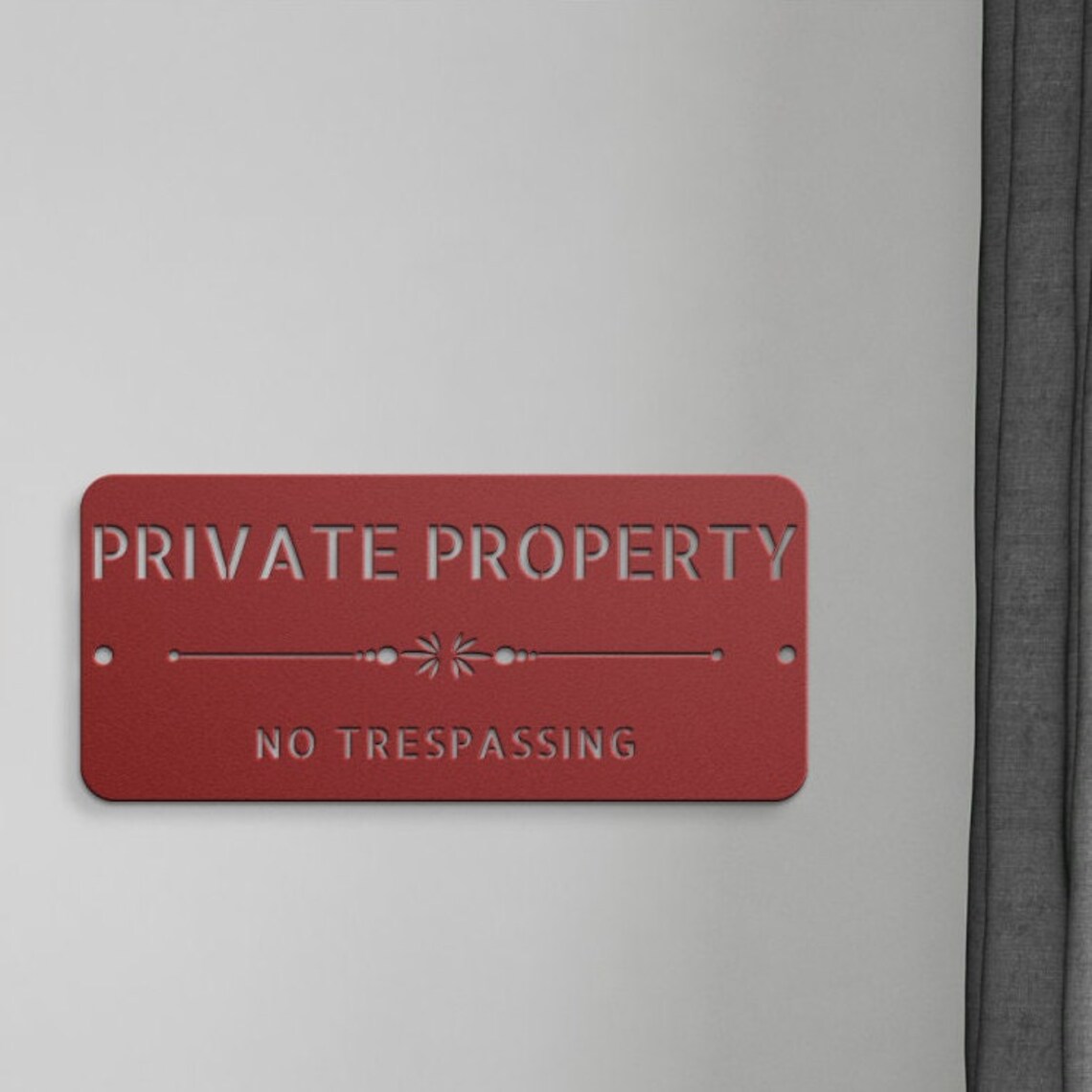 Custom Private Property Sign No Trespassing Metal Private - Etsy