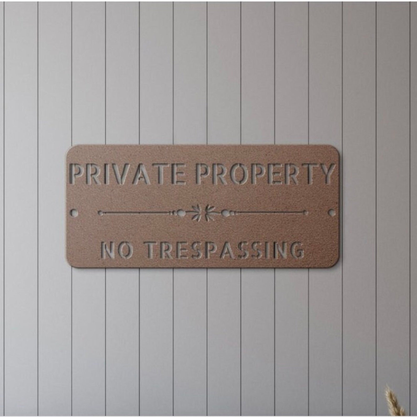 Custom Private Property Sign No Trespassing, Metal Private Property ...