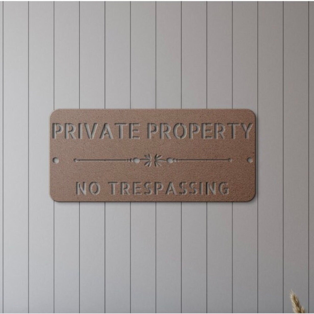 Custom Private Property Sign No Trespassing, Metal Private Property ...