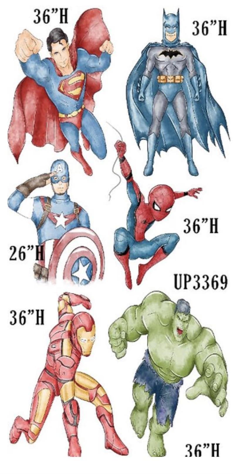 Superhero Party Cutouts | Comic-style City Backdrop & Hero Props ...