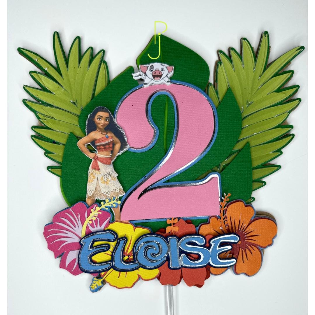 Moana Cake Topper - Etsy