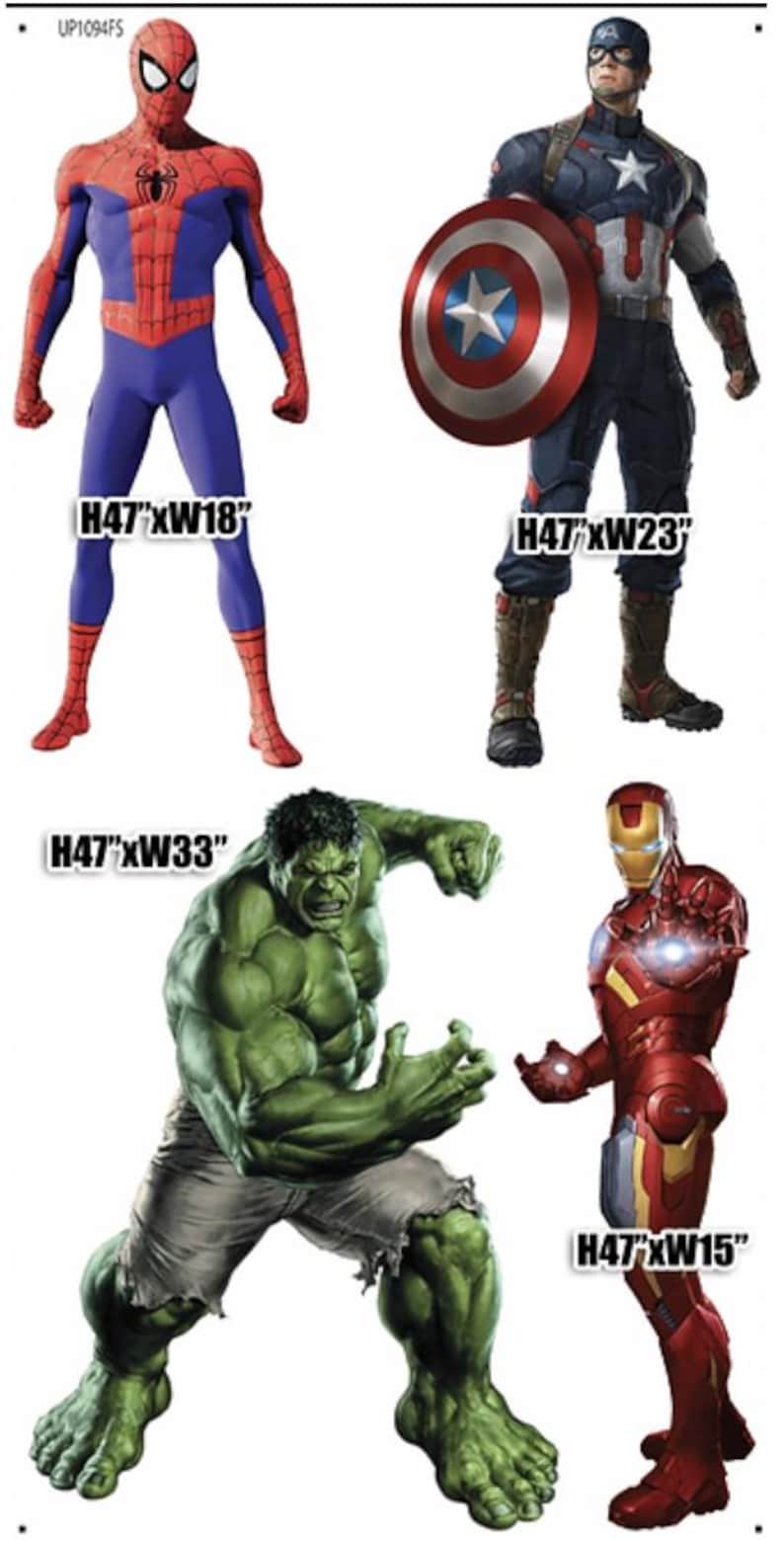 Superhero Party Cutouts | Comic-style City Backdrop & Hero Props ...